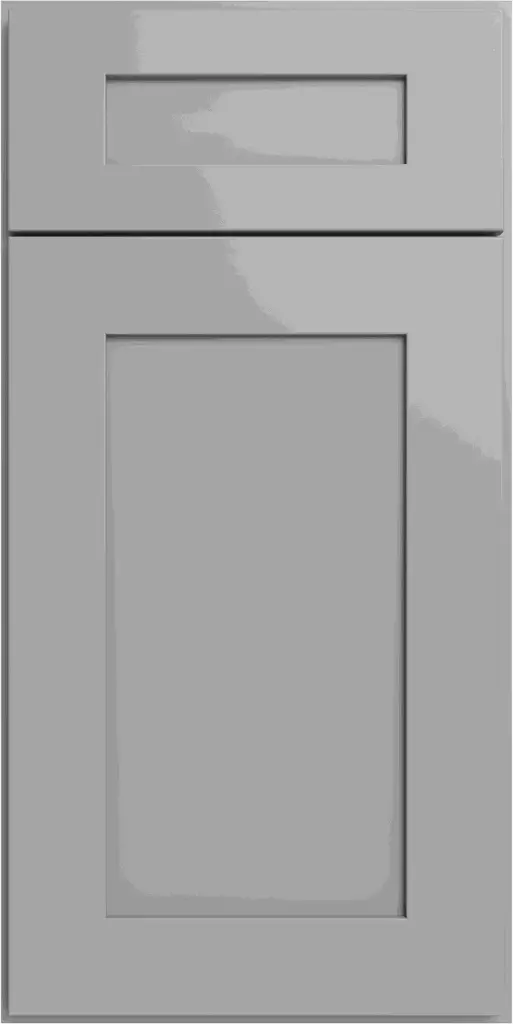 Sample Door - Basic Shaker Gray | FAO Cabinetry